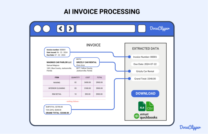 AI Invoice Processing: Enhance Your Invoice Workflow - DocuClipper
