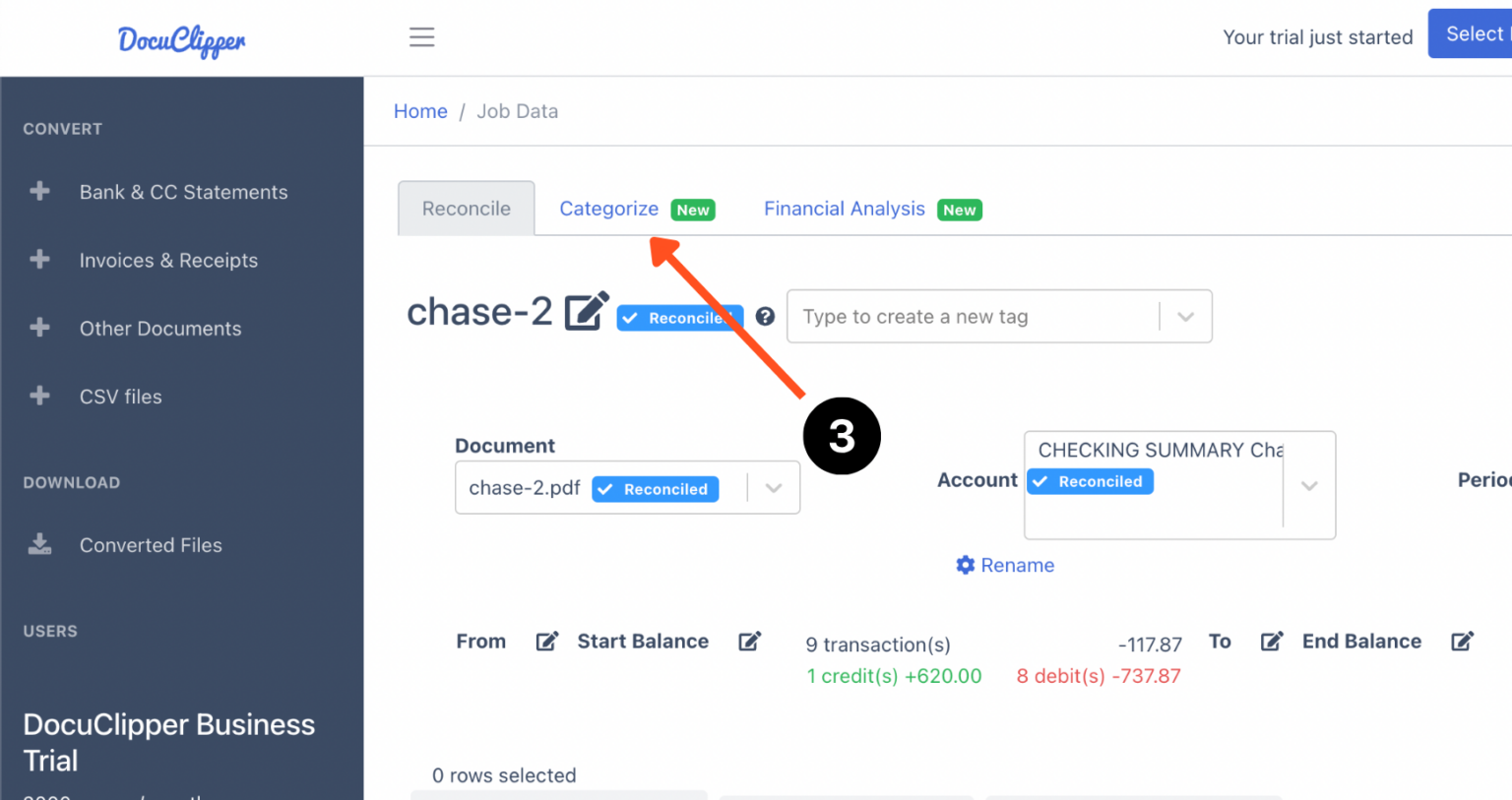 How To Automatically Categorize Bank Transactions In Excel: Template Included - DocuClipper