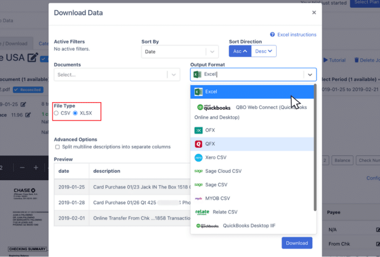 How To Convert Bank And Credit Card Statements To Excel/CSV