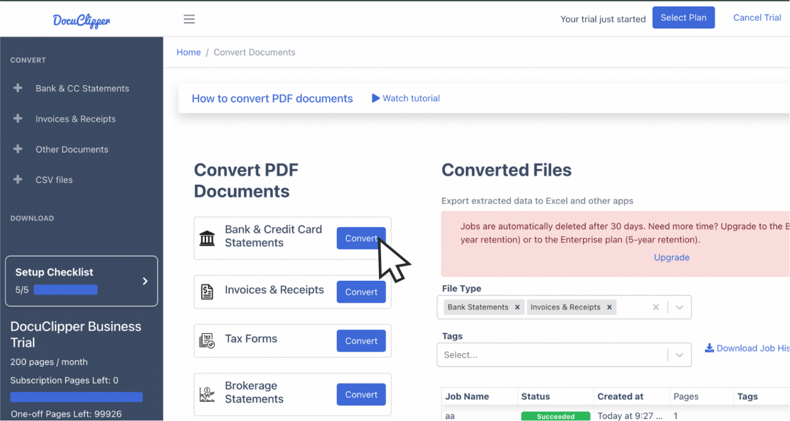 How To Convert BoA Bank Statement To Excel, CSV, And QBO In 1 Minute Or ...