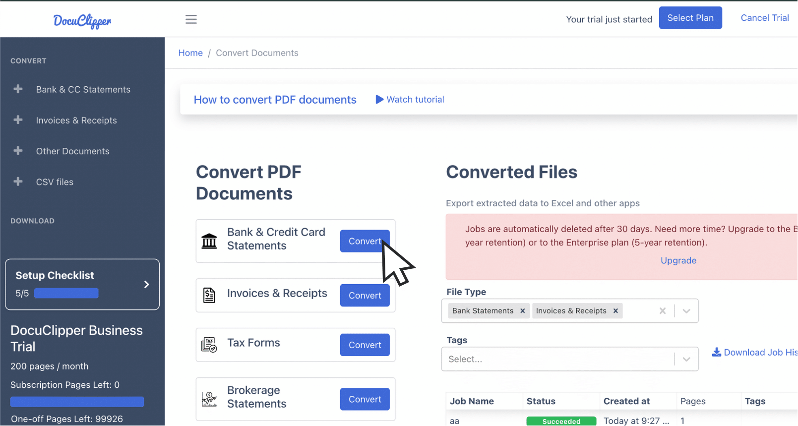 How To Convert BoA Bank Statement To Excel, CSV, And QBO In 1 Minute Or ...