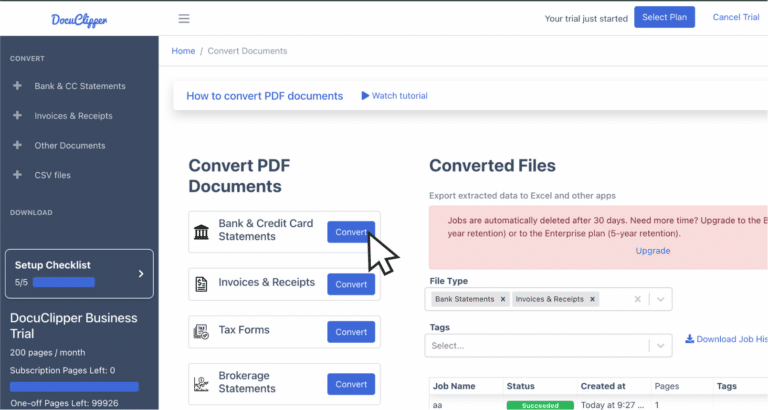 How To Convert UBS Bank Statements To Excel, CSV, And QBO In 1 Minute ...