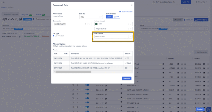 How To Customize Date Format In Docuclipper Docuclipper