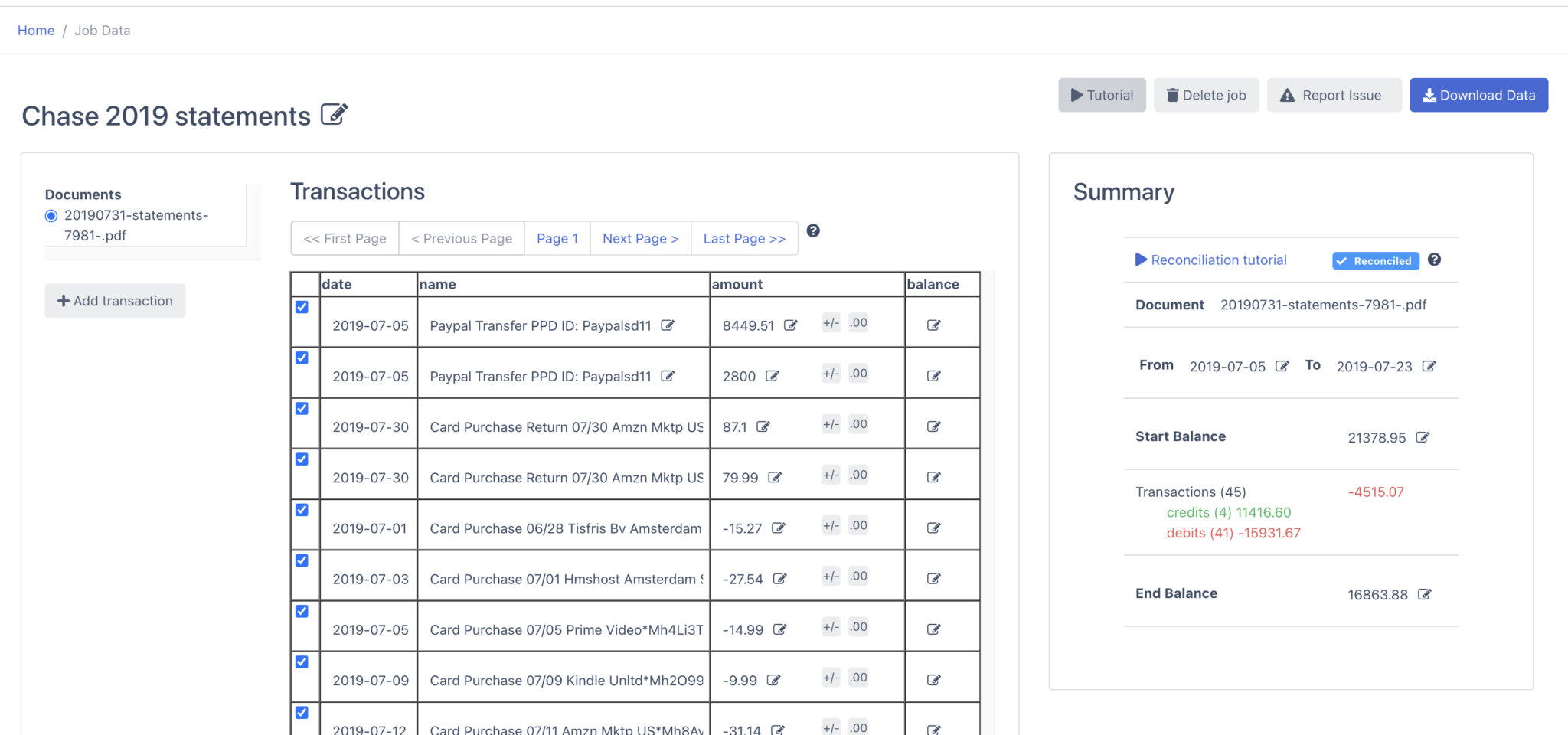 How To Perform Bank Statement Income Verification