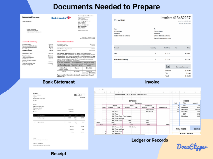 How To Reconcile A Bank Statement - DocuClipper