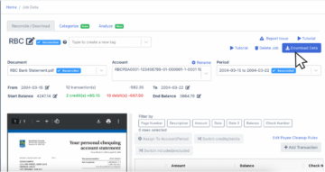 How To Convert RBC Bank Statement To Excel, CSV, And QBO In 1 Minute Or ...