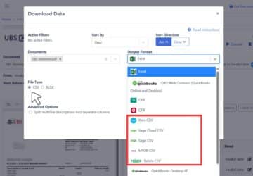 How To Convert UBS Bank Statements To Excel, CSV, And QBO In 1 Minute Or Less - DocuClipper