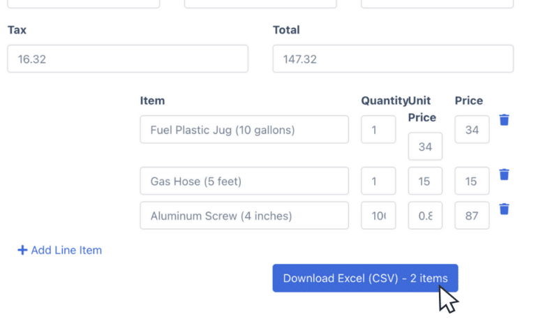 How To Extract Invoice Data From PDF - DocuClipper