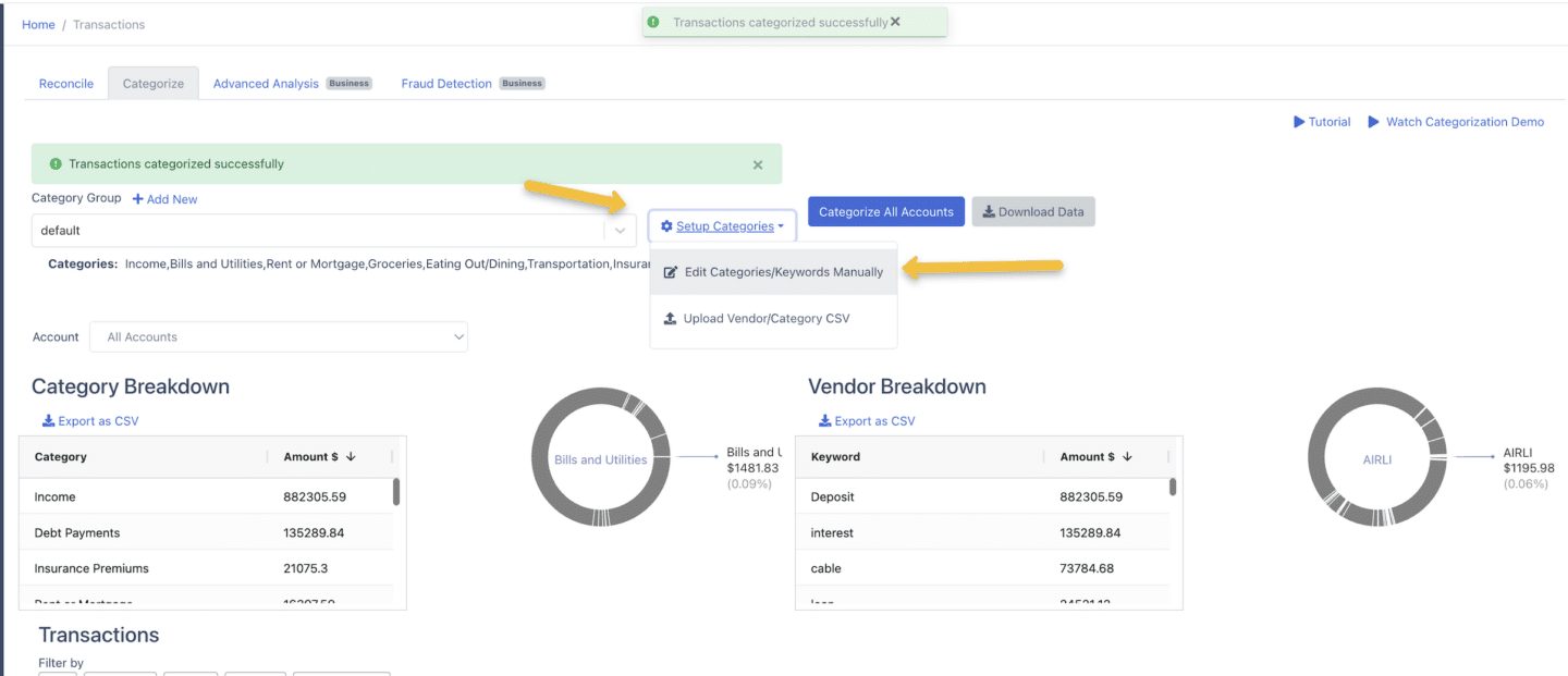 How DocuClipper Transaction Categorization Works - DocuClipper
