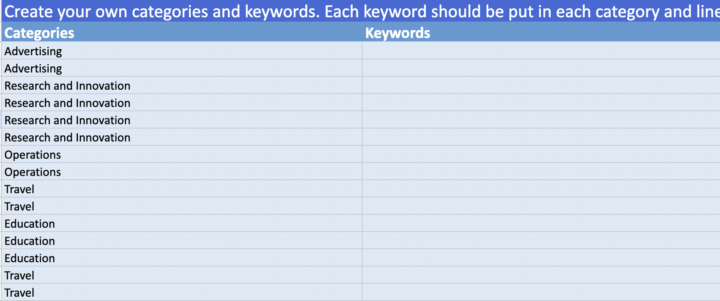 How To Categorize Expenses In Excel (Template Included) - DocuClipper