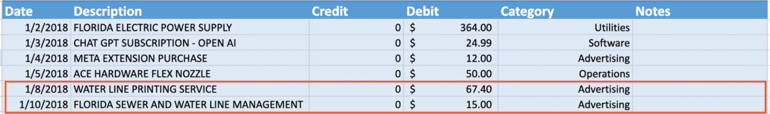 How To Automatically Categorize Bank Transactions In Excel Template