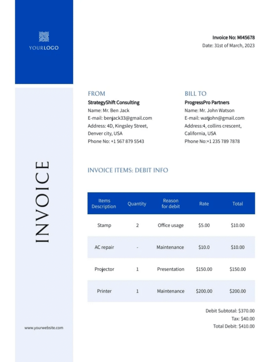 15 Types Of Invoices You Should Know - DocuClipper
