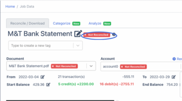 How To Convert M&T Bank Statement To Excel, CSV, And QBO