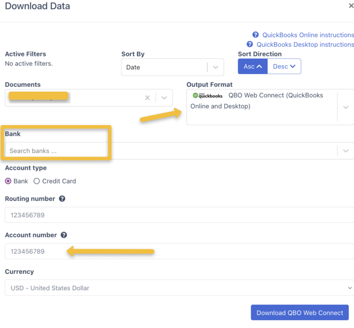 Import Bank Statement Transactions Into QuickBooks Desktop