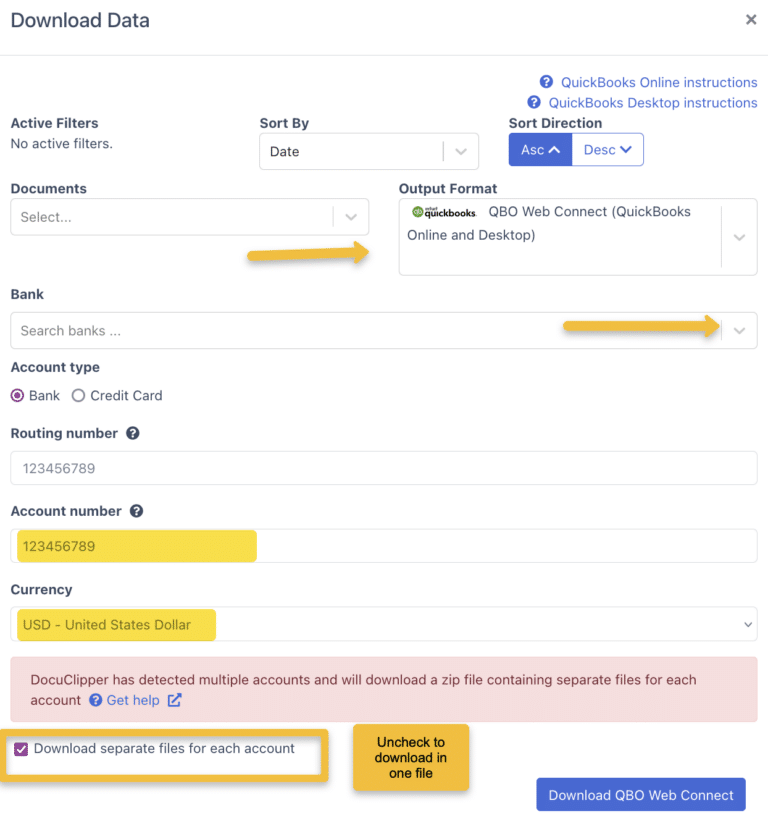 Import Bank Statement Transactions Into QuickBooks Online