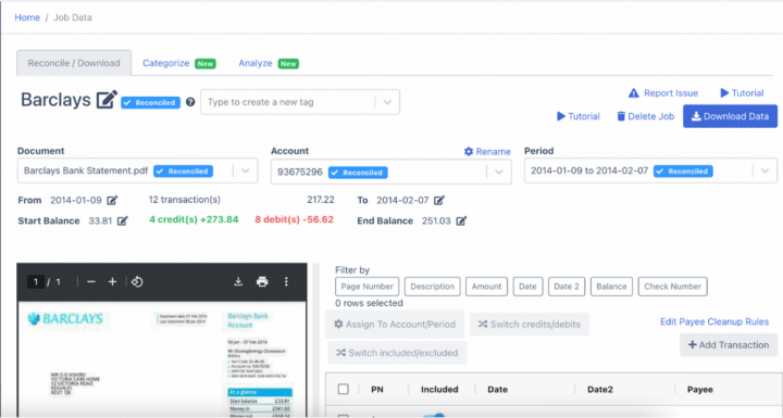 How To Convert Barclays Bank Statements To Excel, CSV, And QBO In 1 ...