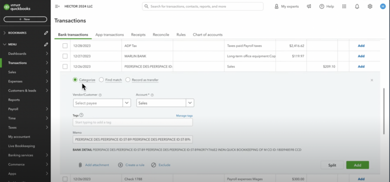 How To Categorize Credit Card Transactions In QuickBooks(4 Different ...