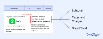 How To Read An Invoice And Understand It - DocuClipper