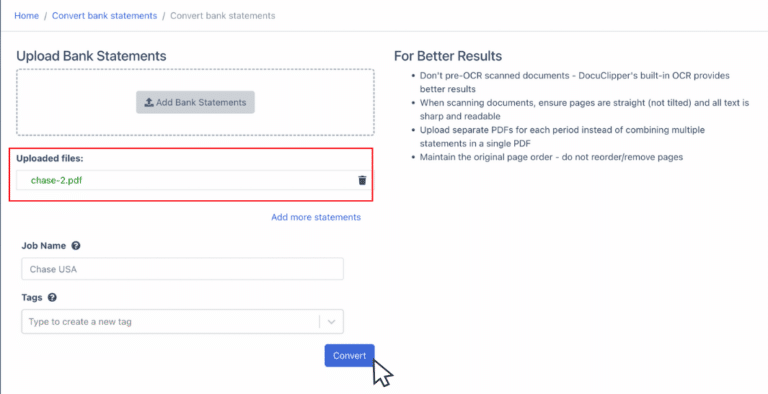 How To Convert Bank And Credit Card Statements To Excel/CSV