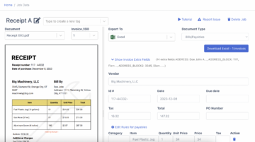 How To Automate Receipt Data Entry - DocuClipper