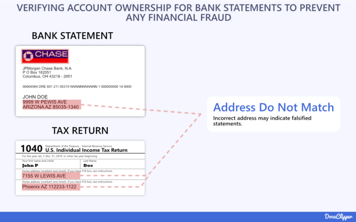 How To Perform Bank Statement Verification - DocuClipper