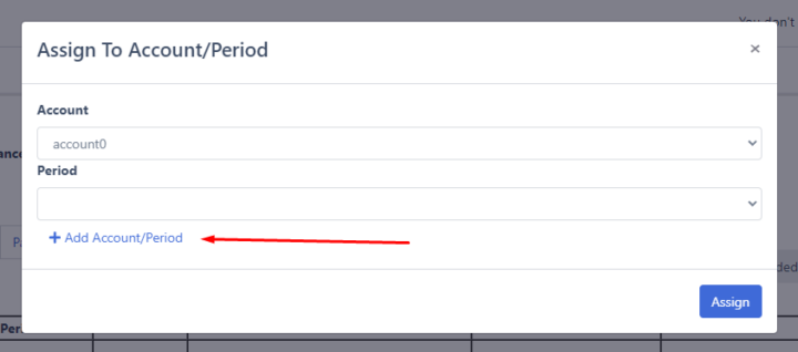How To Assign Transactions To Multiple Accounts And Periods In ...