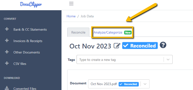 How DocuClipper Transaction Categorization Works - DocuClipper