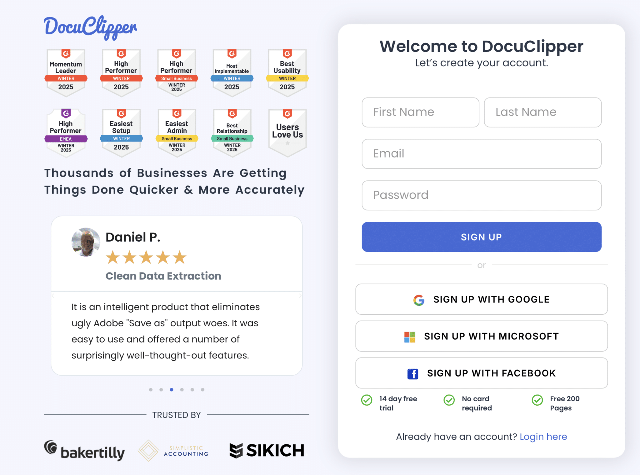 How To Create A DocuClipper Account - DocuClipper
