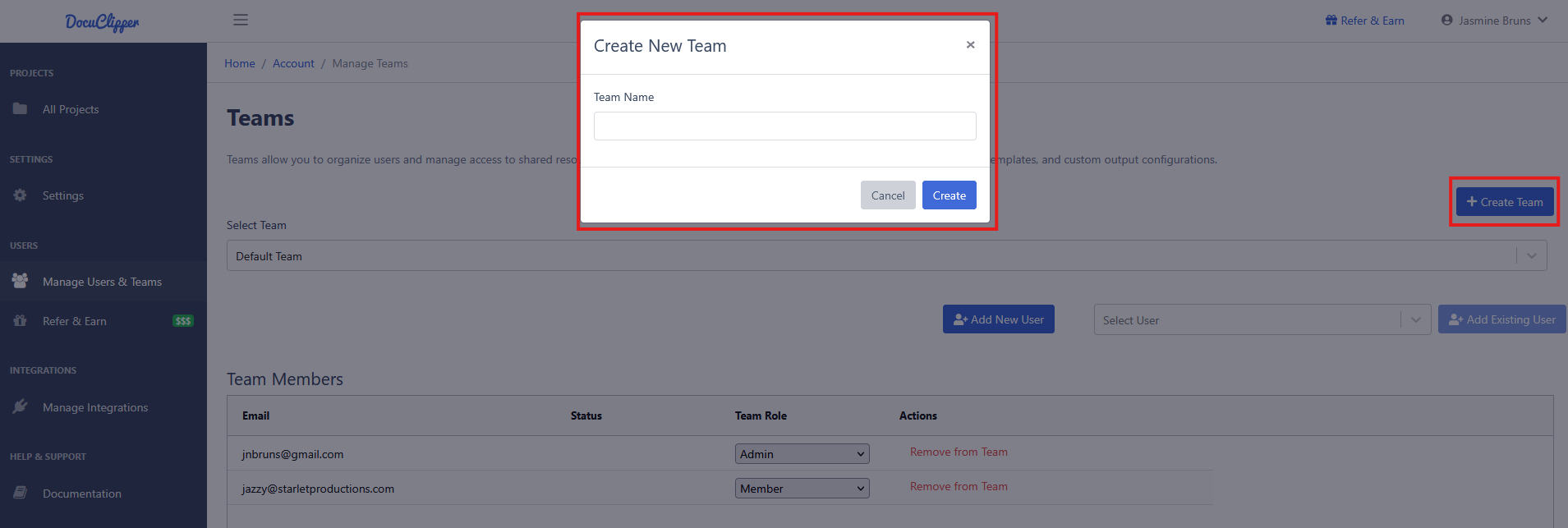 DocuClipper Team Management Guide - DocuClipper