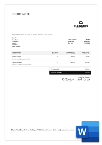 15 Types Of Invoices You Should Know - DocuClipper