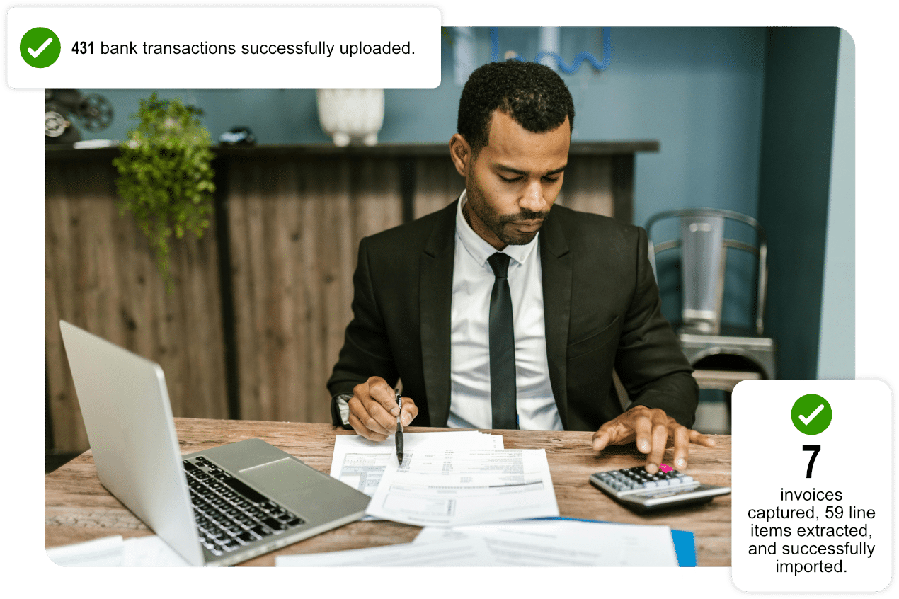 Accounting OCR For Bank Statements, Invoices, Receipts