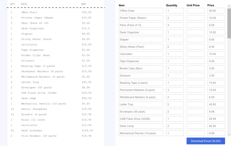 Receipt OCR Software For Fast, Accurate Data Capture | DocuClipper