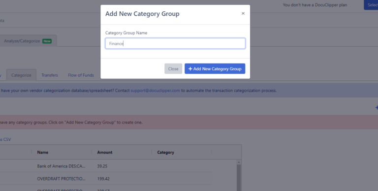 How DocuClipper Transaction Categorization Works - DocuClipper