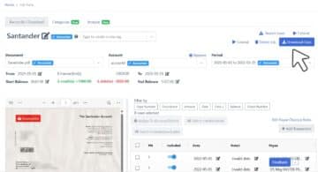 How To Convert Santander Bank Statements To Excel.