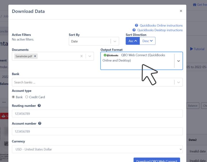 How To Convert Santander Bank Statements To Excel.