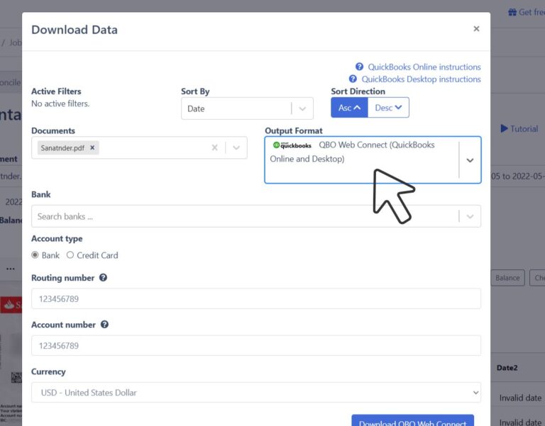 How To Convert Santander Bank Statements To Excel.