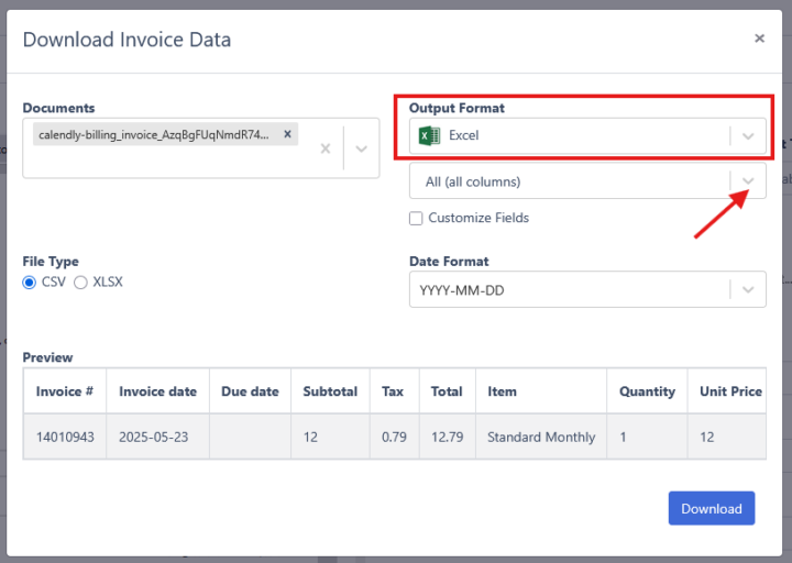 How To Convert Invoice And Receipts To Excel - DocuClipper