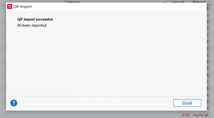 Import Bank Statement Transactions Into Quicken (QIF) - DocuClipper