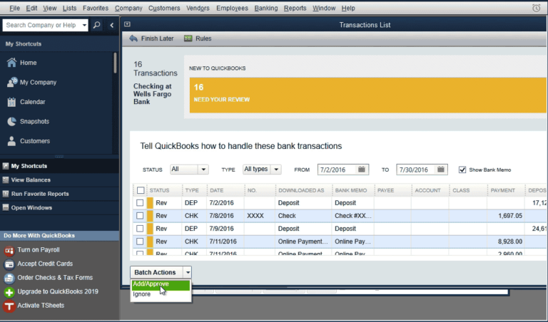 How To Manually Import Credit Card Transactions Into QuickBooks Desktop ...