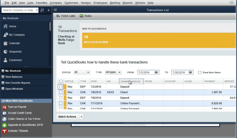 How To Manually Import Credit Card Transactions Into QuickBooks Desktop ...