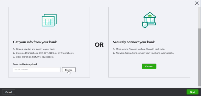 How To Import Bank & Credit Card Statements Into QuickBooks