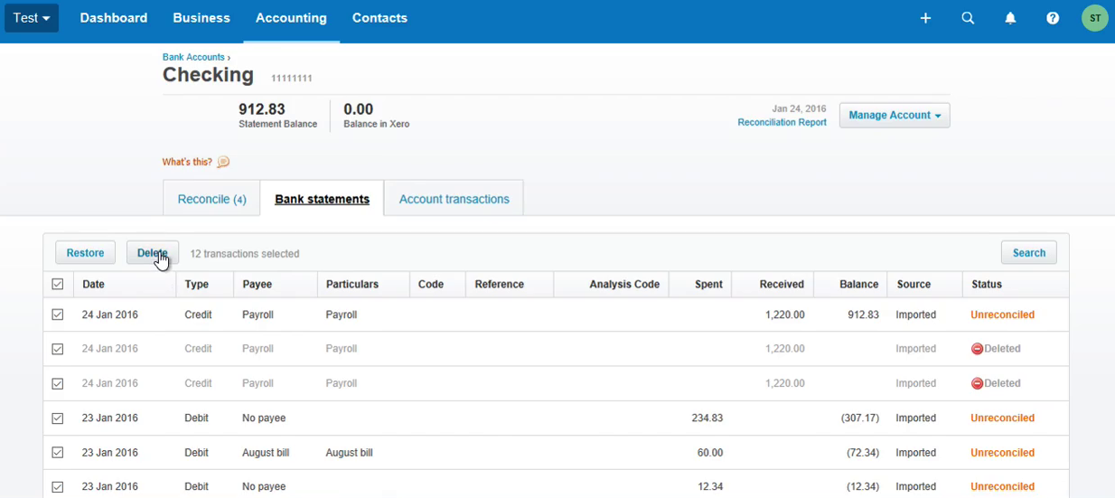 How To Import Bank Statements Into Xero In 5 Easy Steps - DocuClipper