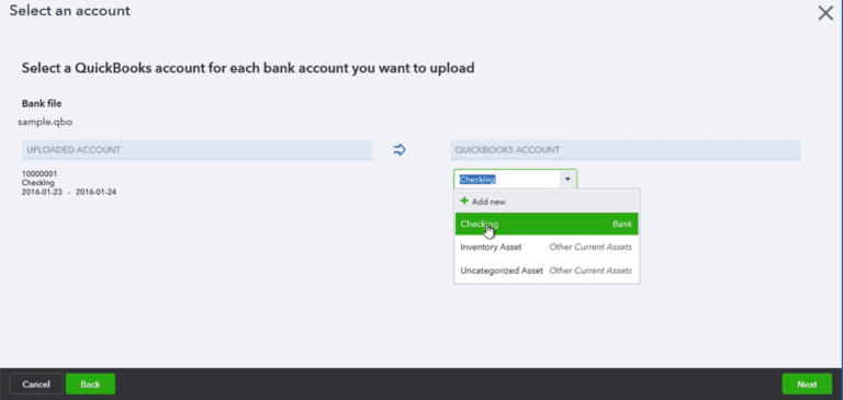 Import Bank Statement Transactions Into QuickBooks Online
