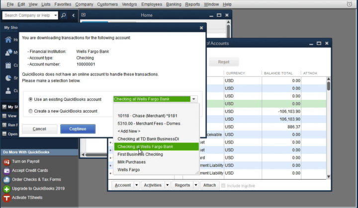 Import Bank Statement Transactions Into QuickBooks Desktop