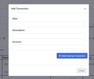 Fixing Missing Or Wrong Transactions - DocuClipper