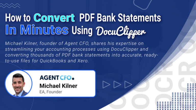 What Is OCR Bank Statement Technology And Why It Is So Important - DocuClipper