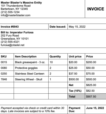 15 Types Of Invoices You Should Know - DocuClipper