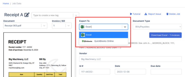 How To Extract Data From Receipts (Paper, PDF, & Scanned) - DocuClipper